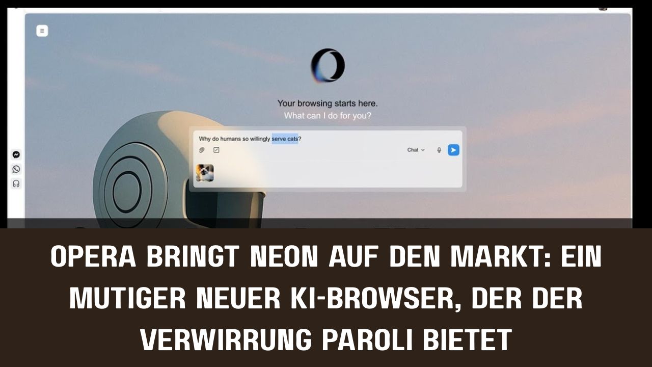 Opera Neon: KI-Browser Launch 2025