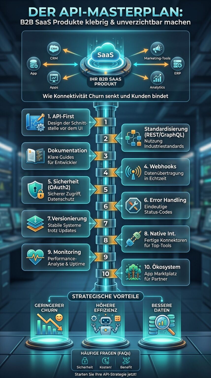 API-Integrationen in B2B SaaS: Strategien für Product Stickiness